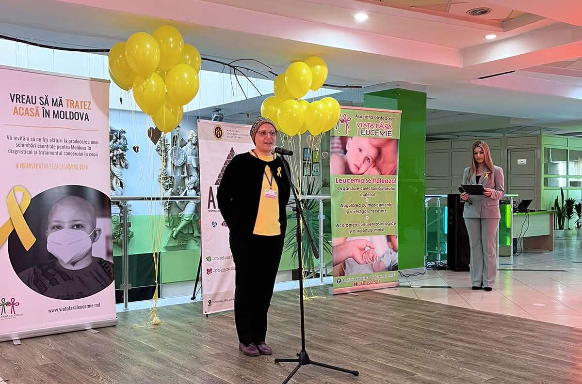 Ziua copilului bolnav de cancer, marcată, la Chișinău, de către ...