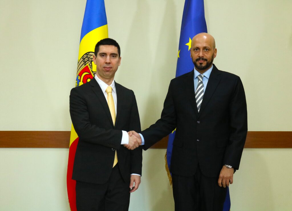 Mihai Popșoi a avut o întrevedere cu Turkibin Abdullah Zaid Al-Mahmoud ...